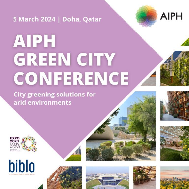 AIPH Green City Conference 2024 - World Green Infrastructure Network